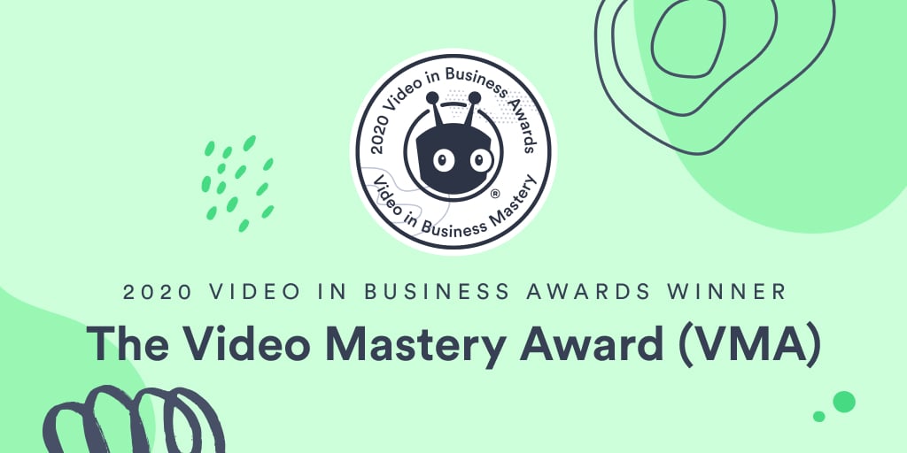 Digital 22 wins The Video Master award from Vidyard